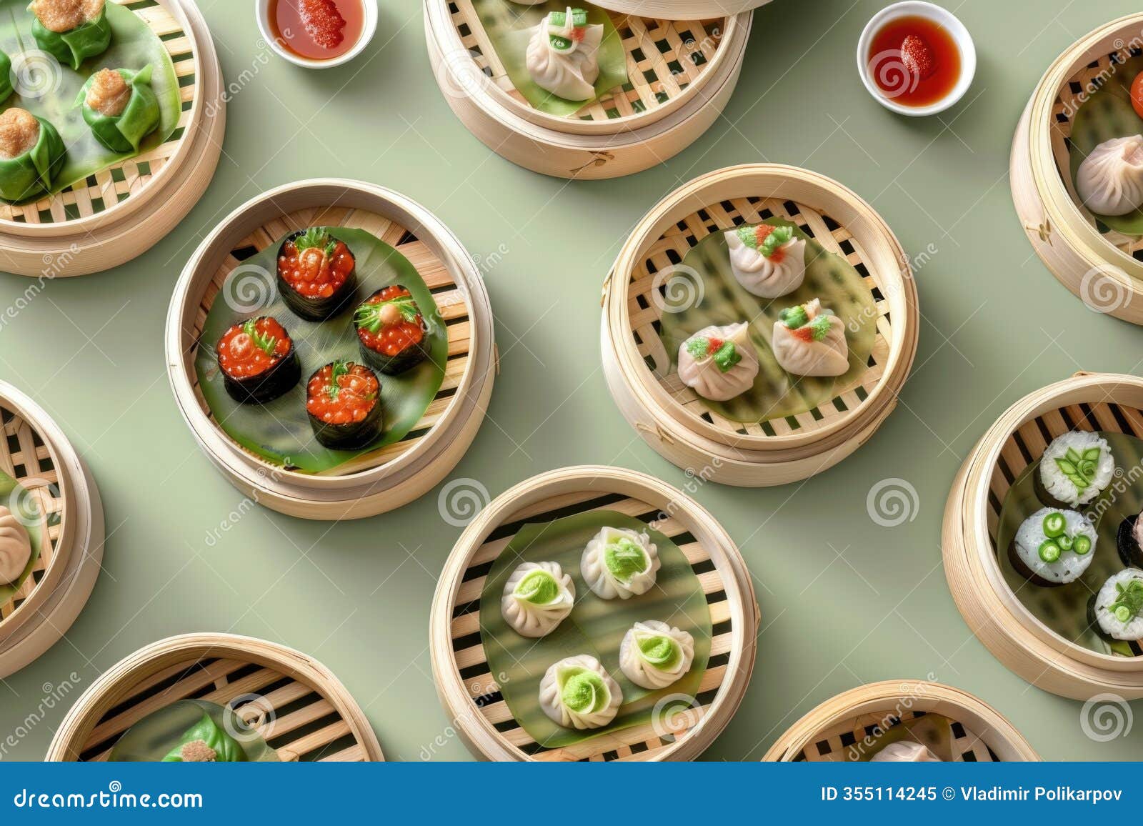 A Studio Setup with Multiple Light Sources Producing a Variety of Dim ...