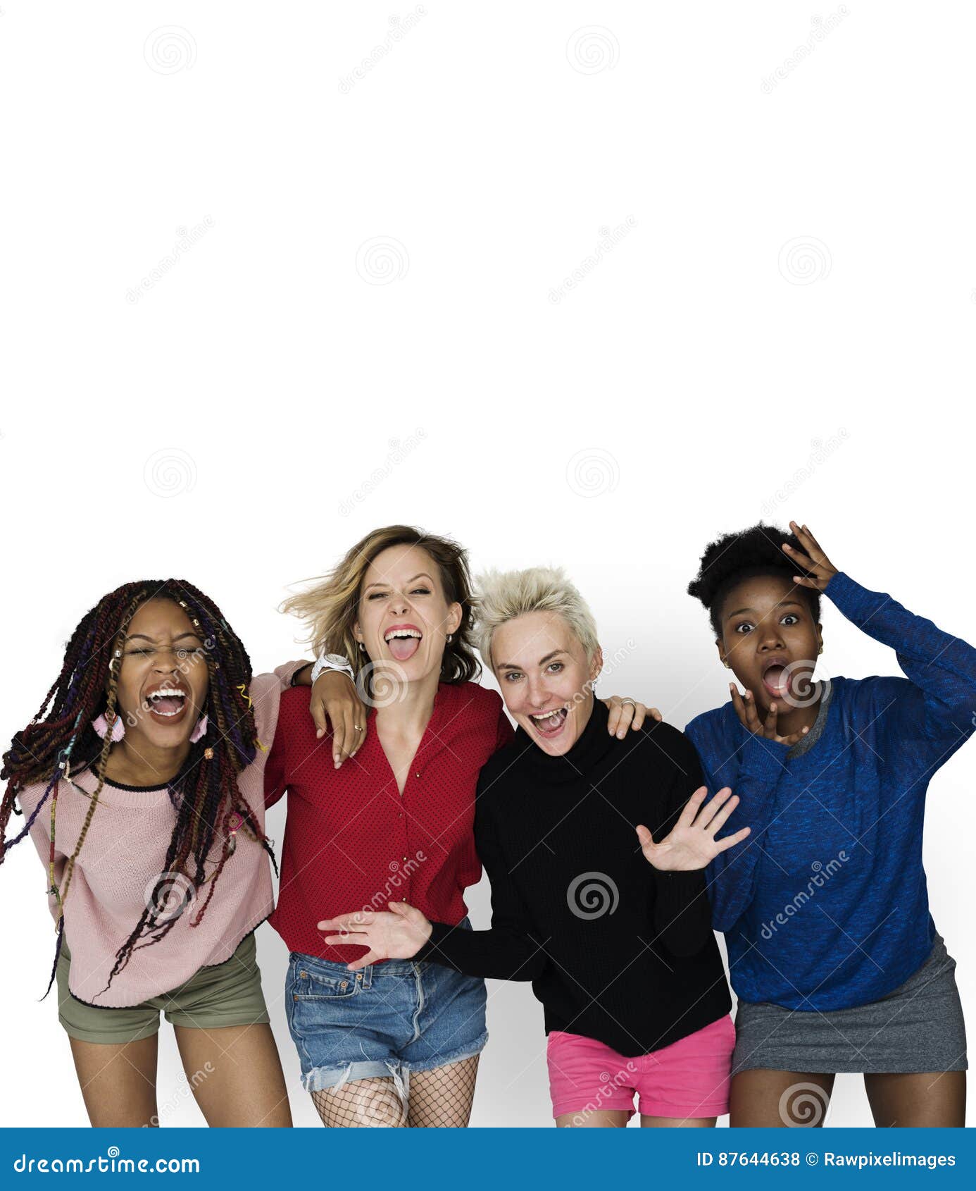 Studio Shoot People Diversity Race Stock Photo - Image of diversity ...
