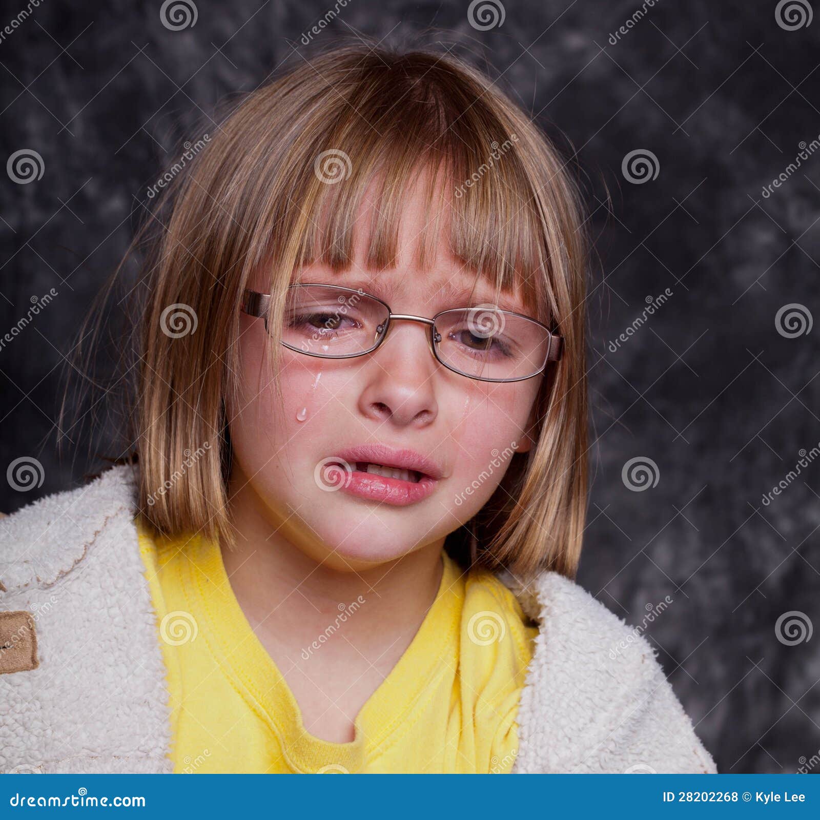 Studio Shot of a Crying Child Stock Photo - Image of social, young ...