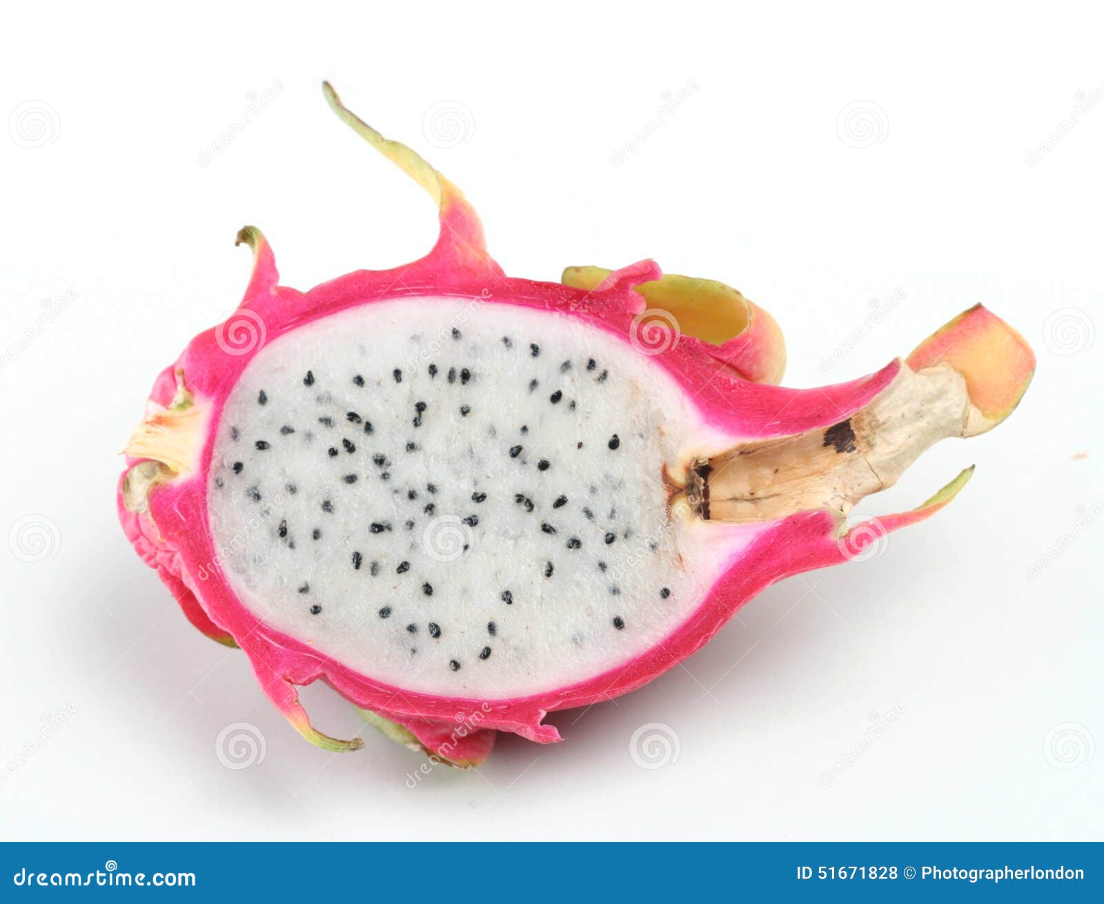 Studio Shot of Dragon Fruit Stock Photo - Image of food, nature: 51671828