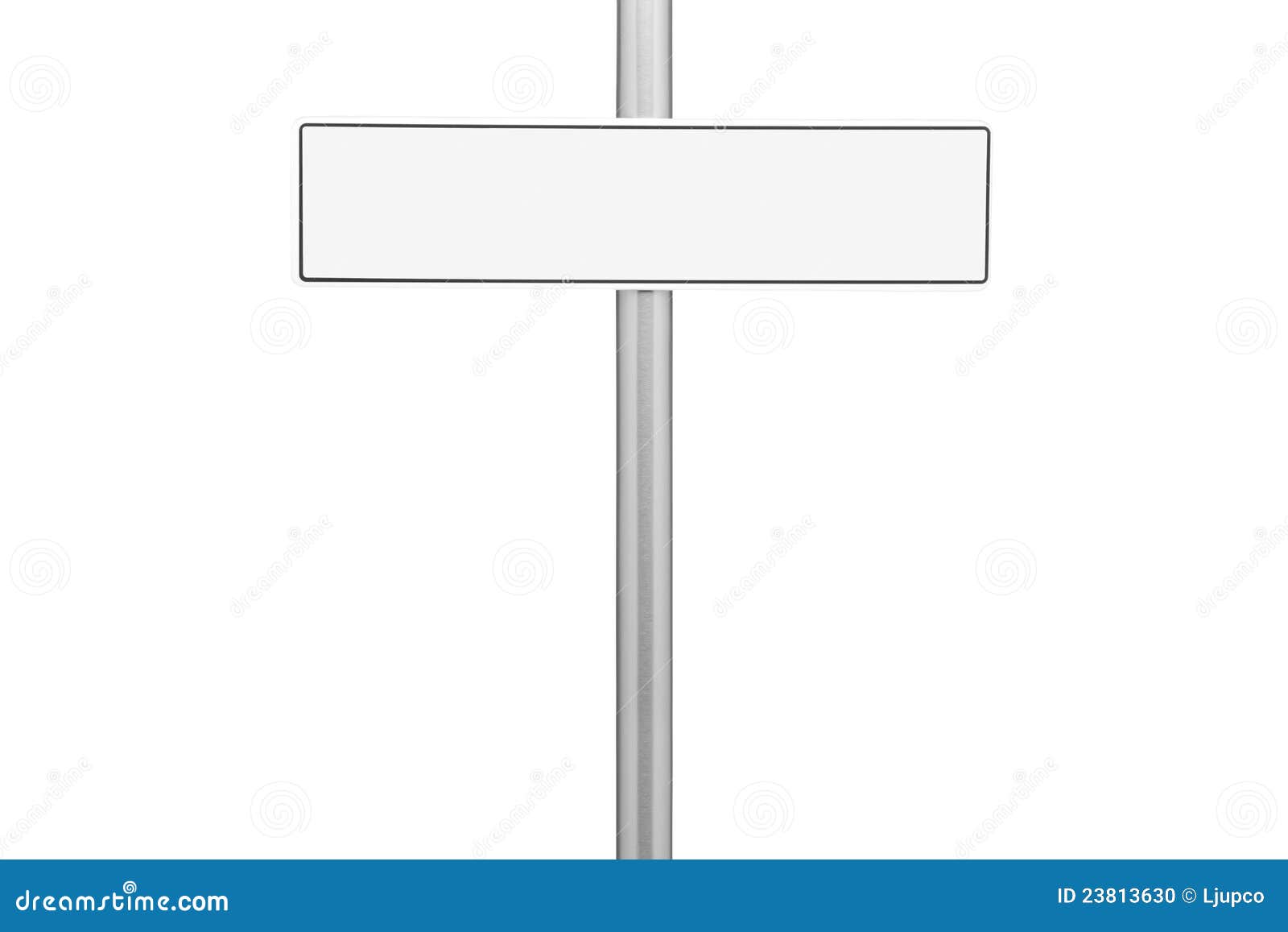 A Studio Shot of a Metal Placard Stock Photo - Image of banner, frame ...