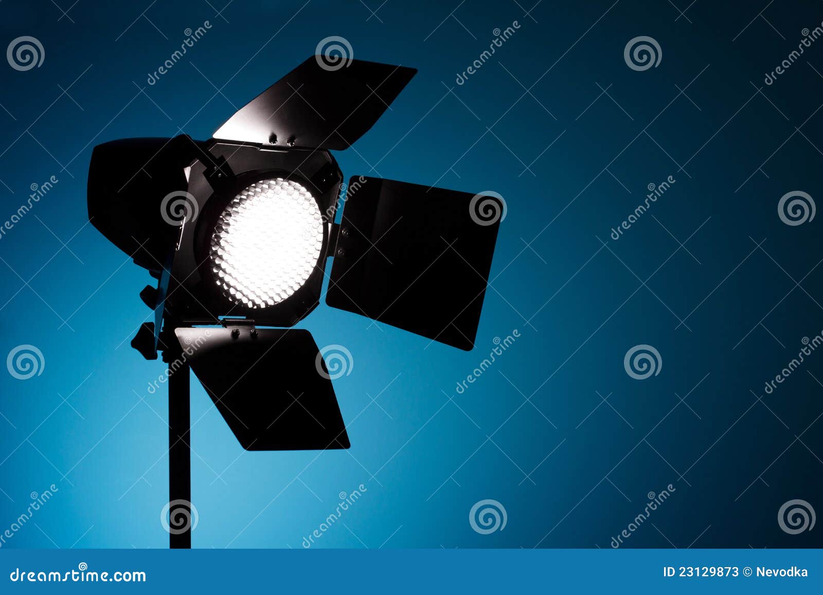 Studio spot light stock image. Image of studio, stand - 23129873