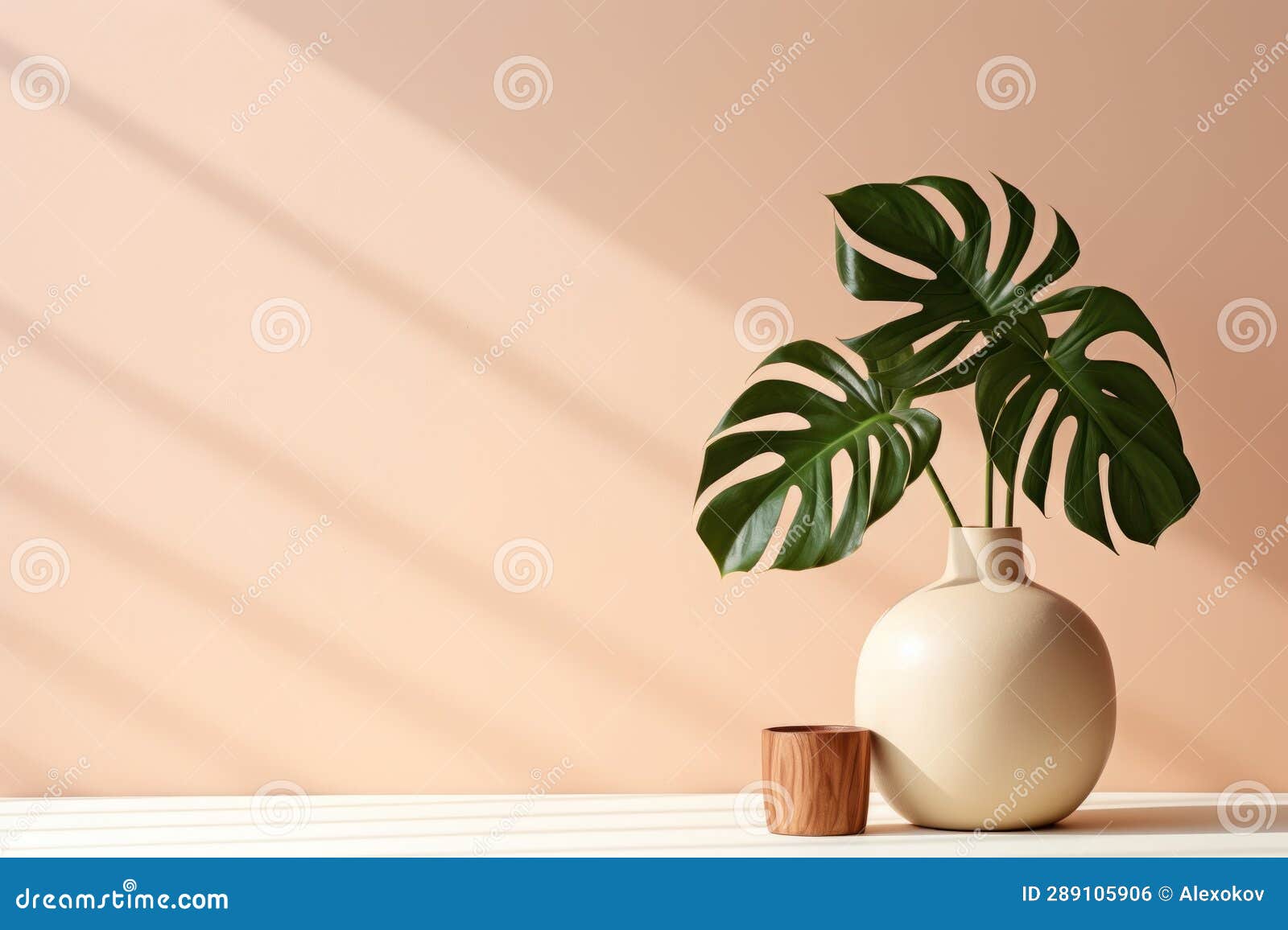 Studio Still Life Set Up with Light Colors AI Generated Stock ...