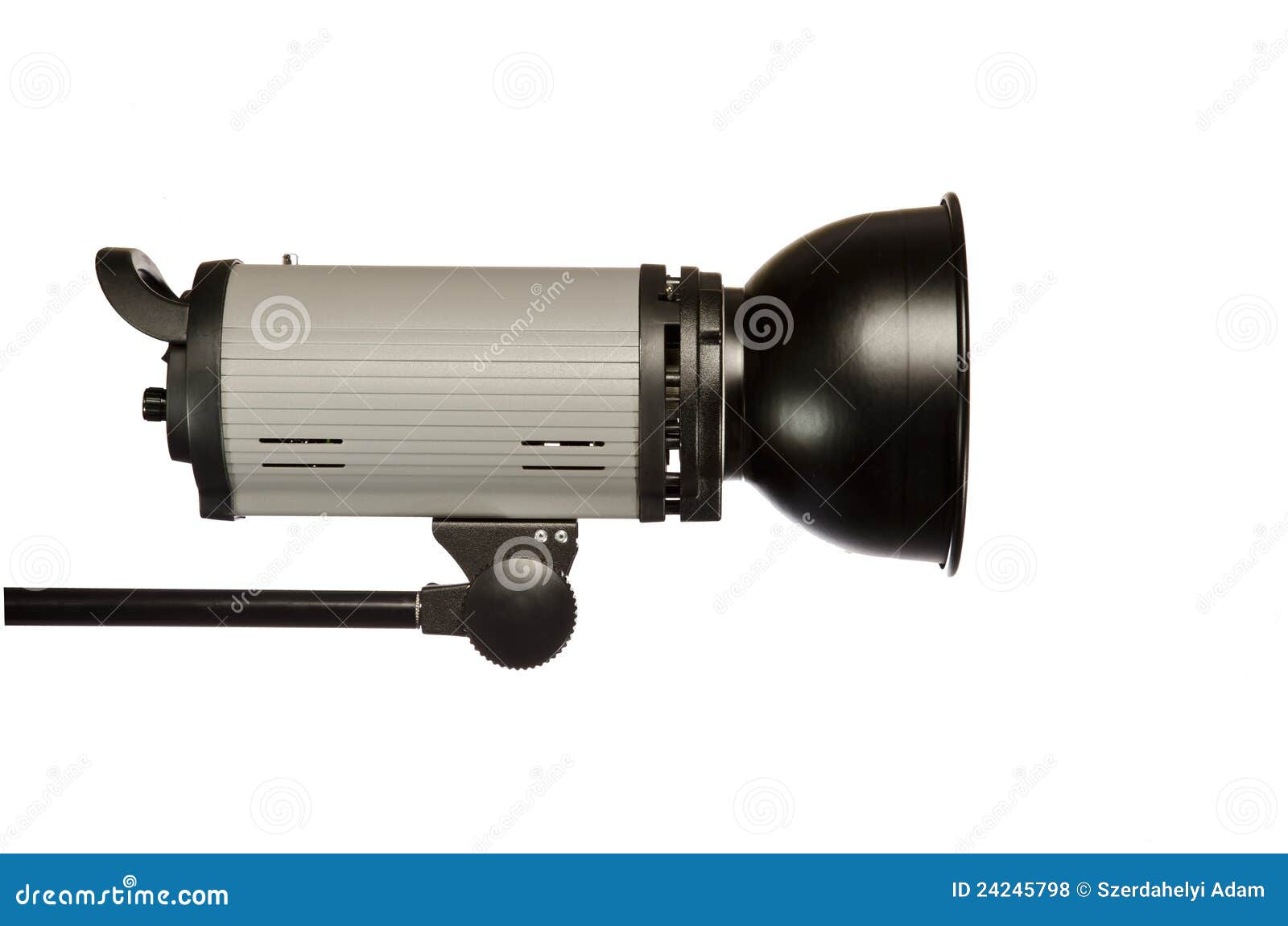 Studio strobe stock photo. Image of bulb, equipment, indoors - 24245798