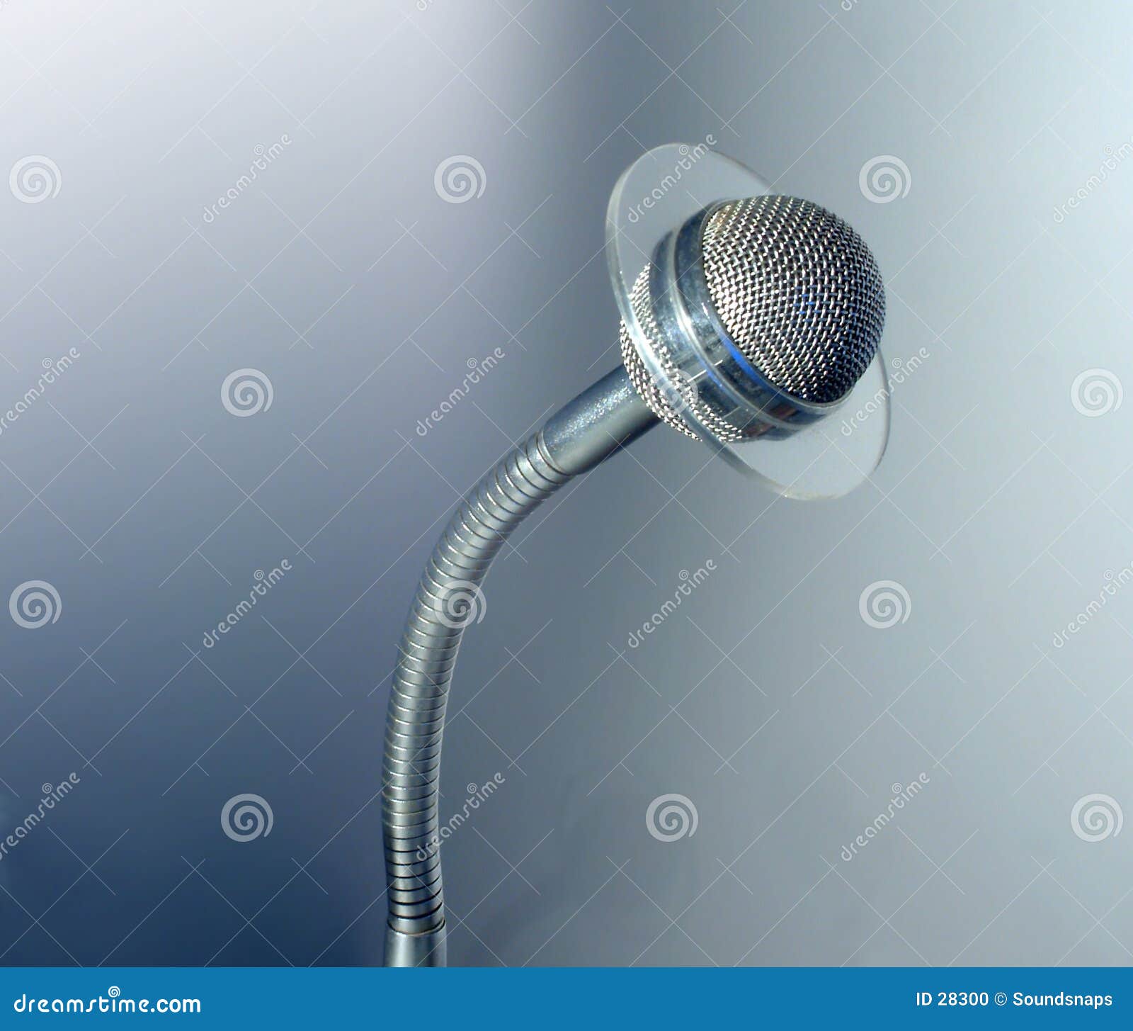 Studio Talkback Microphone stock photo. Image of feedback - 28300