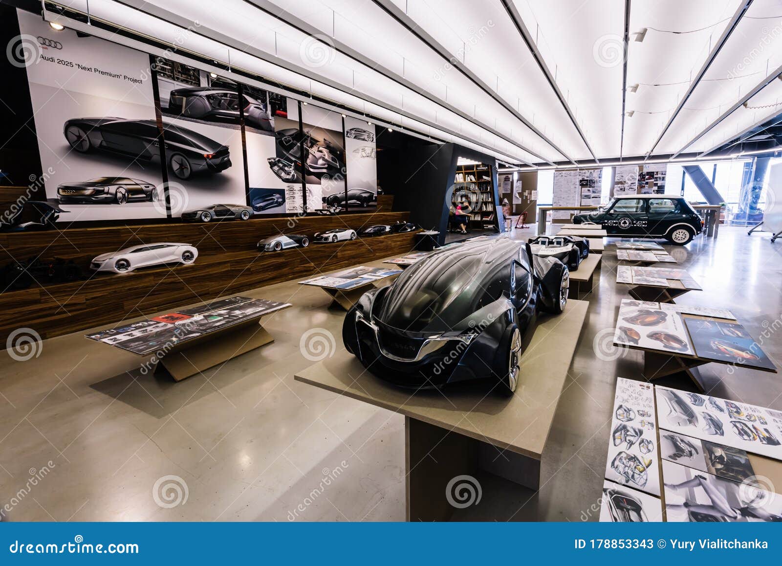 A Studio To Develop a Concept Car Editorial Stock Photo - Image of ...