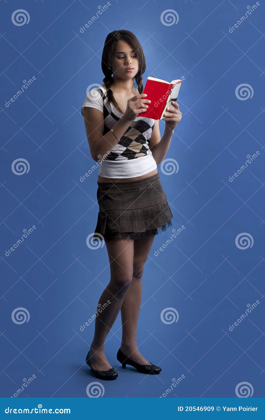 Studious girl stock image. Image of women, student, teenage - 20546909