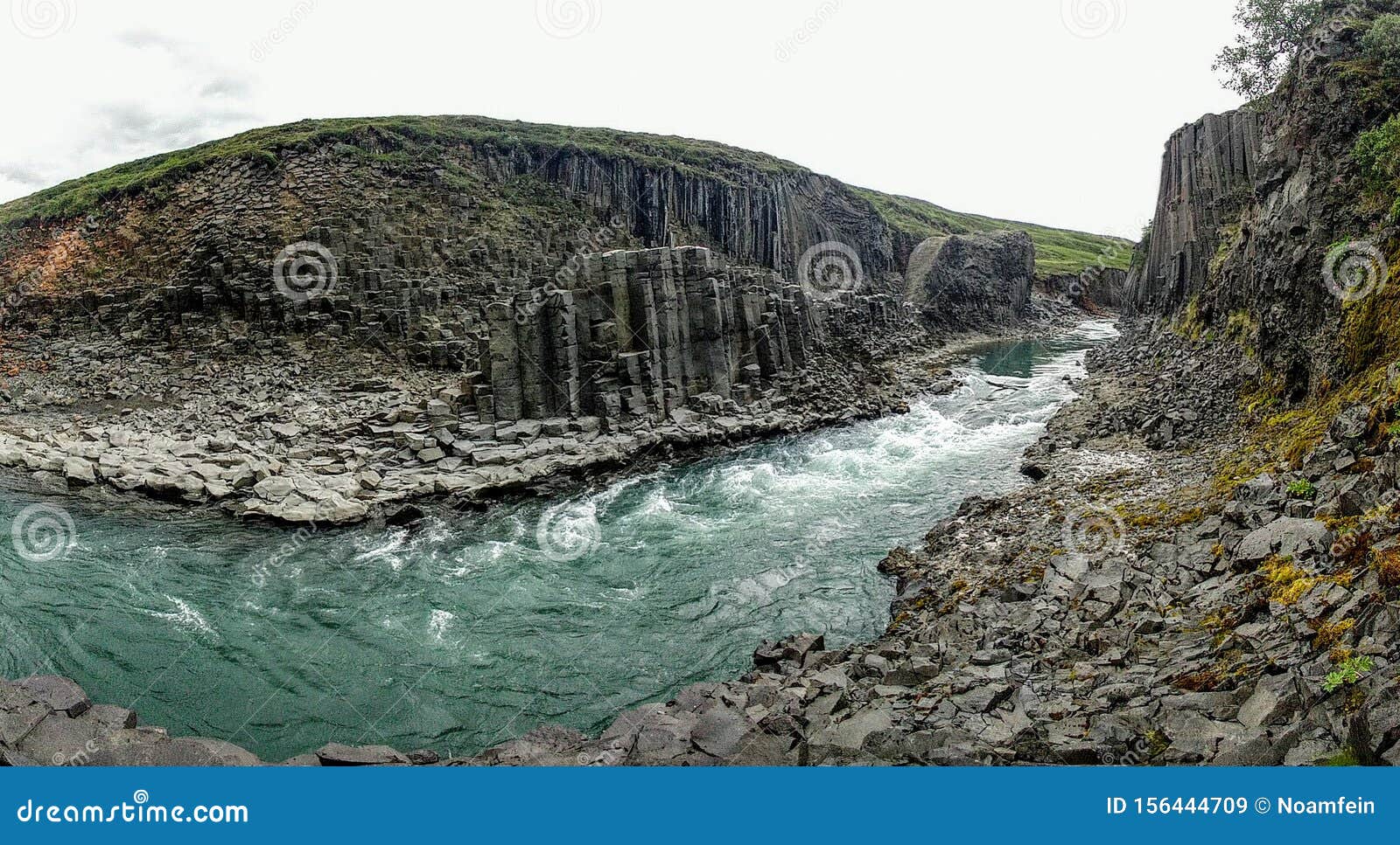 Studlagil Canyon in Iceland Stock Image - Image of north, country ... Studlagil Canyon in Iceland Stock Image - Image of north, country ...