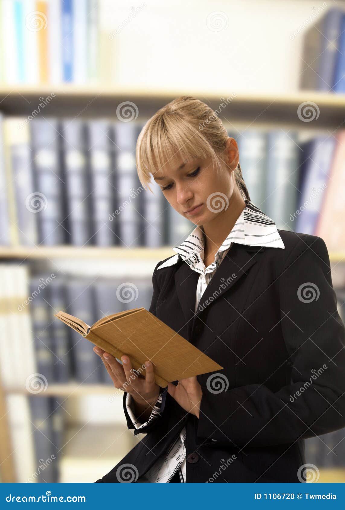 Study stock photo. Image of young, educate, female, read - 1106720