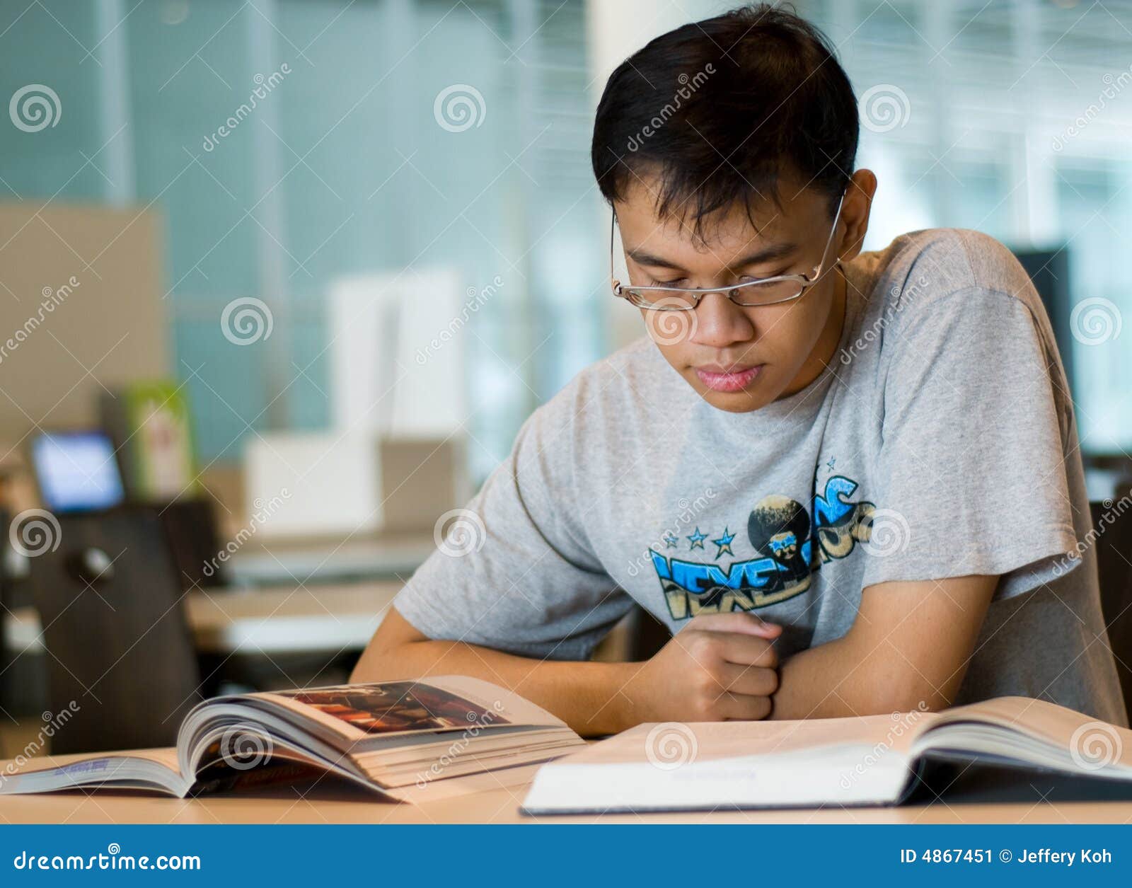 Study stock image. Image of browse, library, words, teenager - 4867451