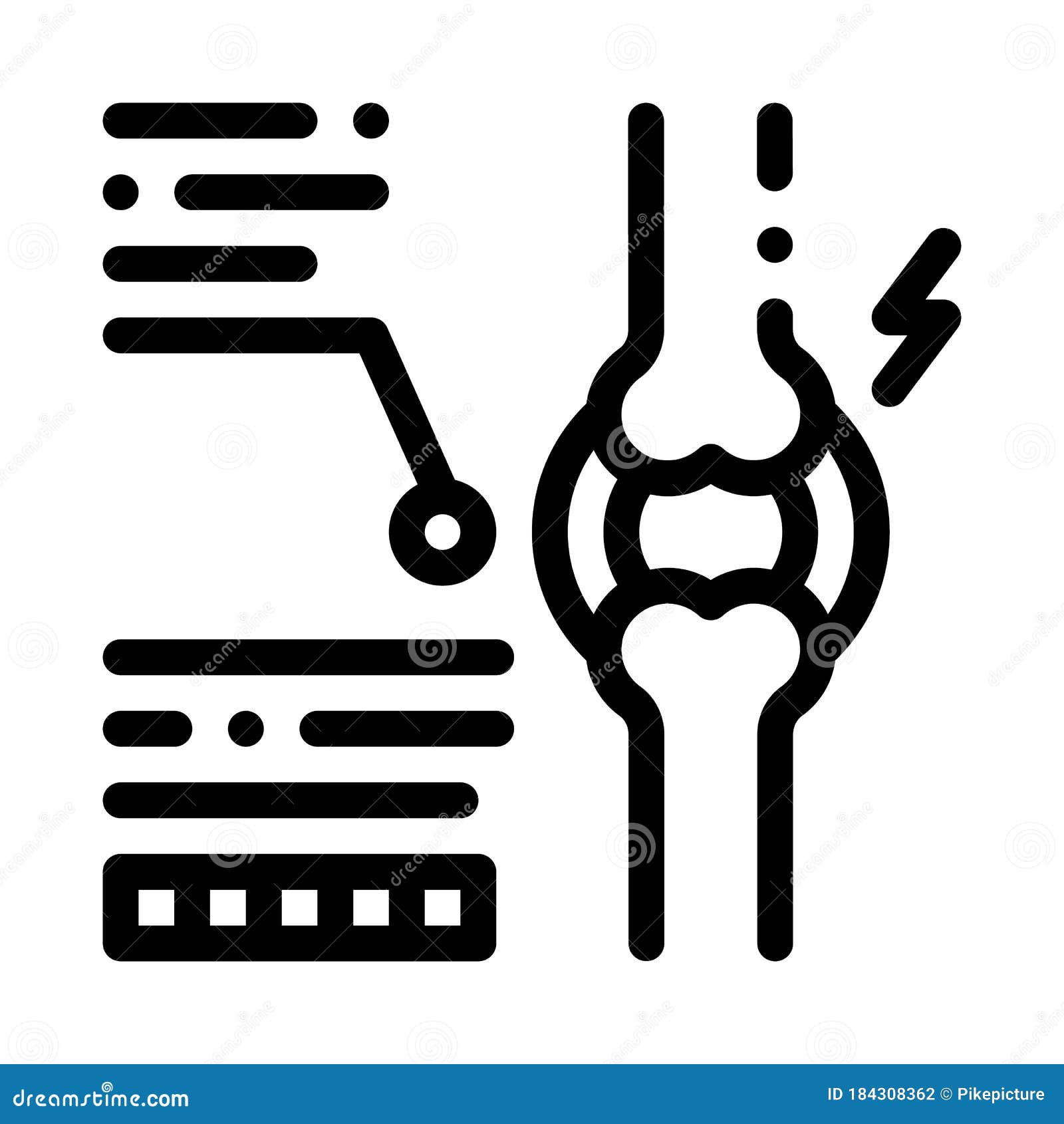 Arthritis Icon. Osteopath Practice. Osteoporosis Sign, Osteoarthritis ...
