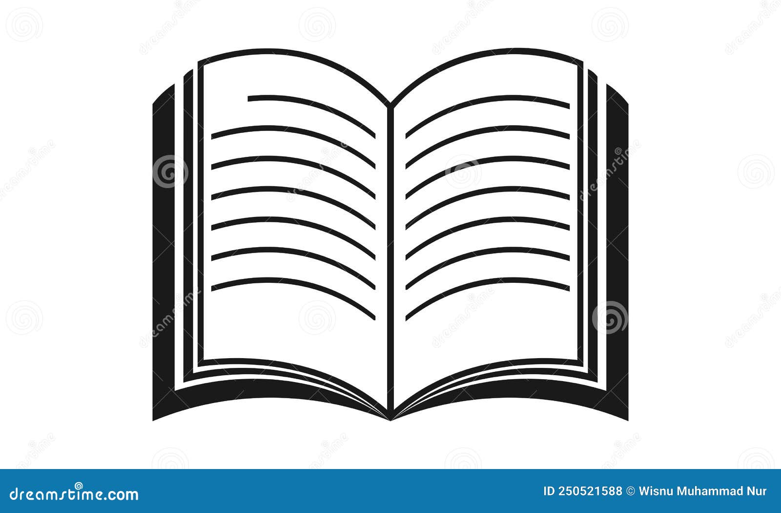 Study Book Illustration Vector Design Stock Vector - Illustration of ...