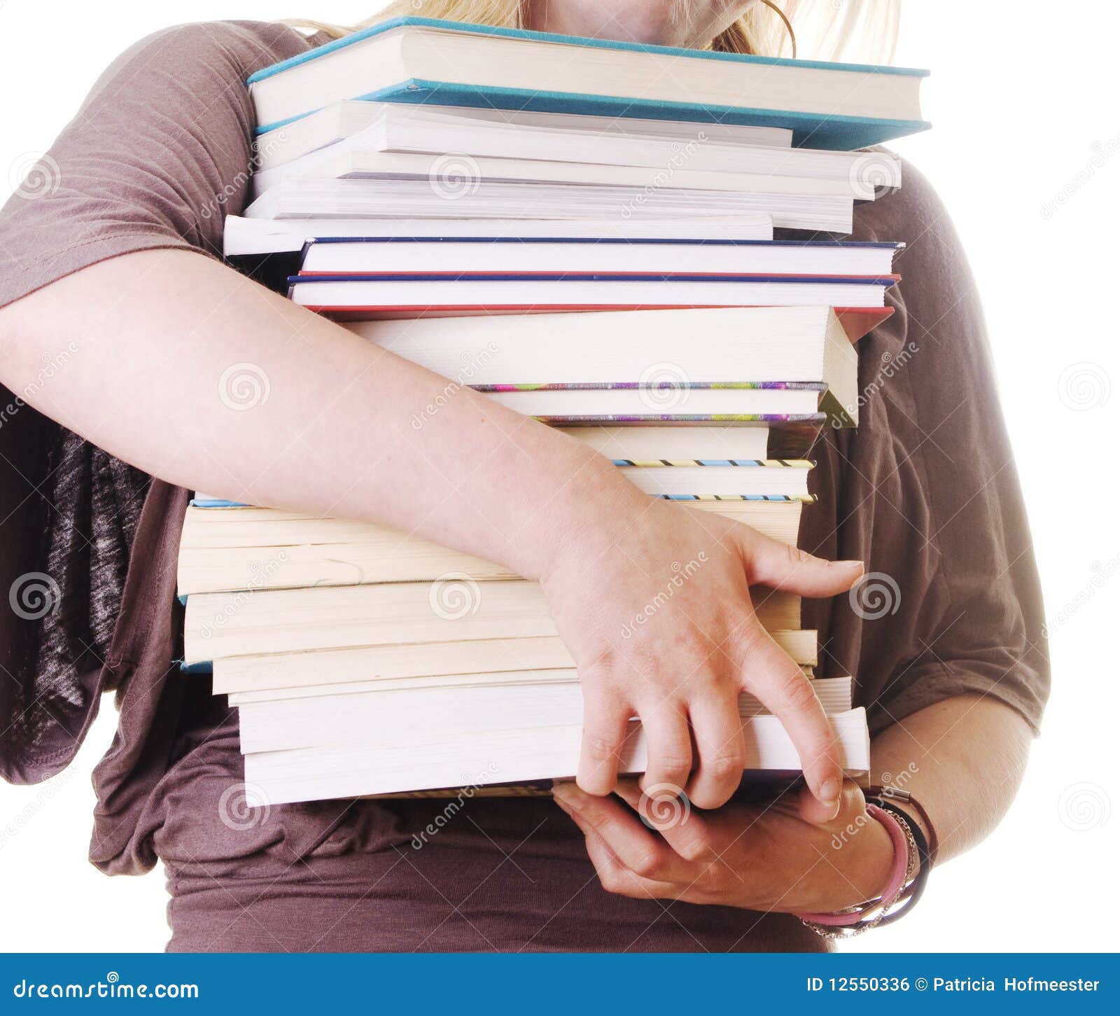 Study books stock photo. Image of college, casual, camera - 12550336