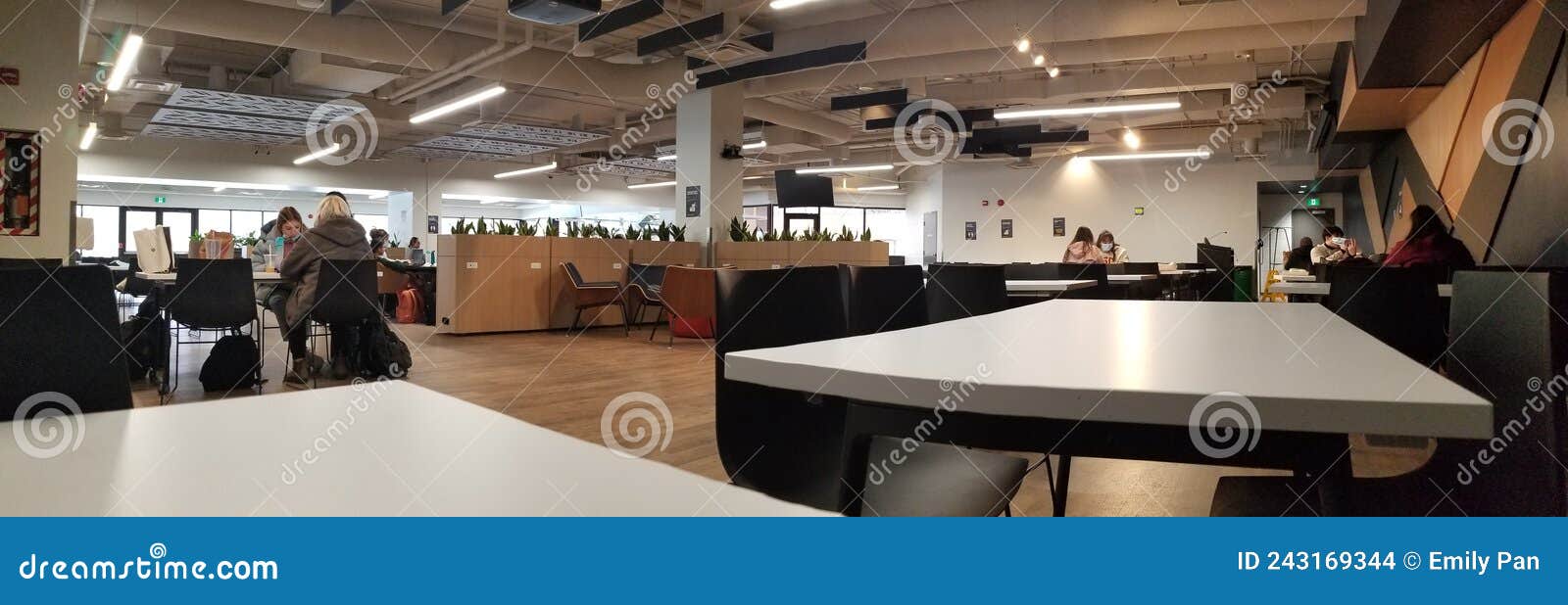 Study Cafeteria Space stock photo. Image of restaurant - 243169344