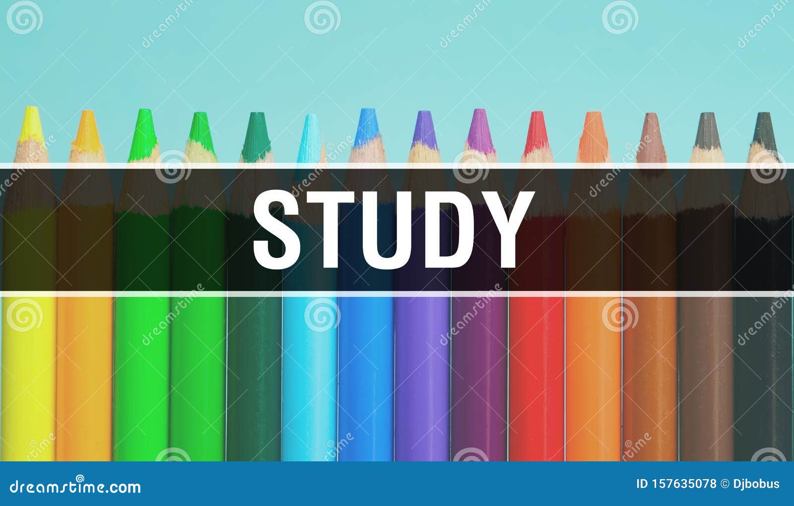 Study Concept with Education and Back To School Concept. Creative ...
