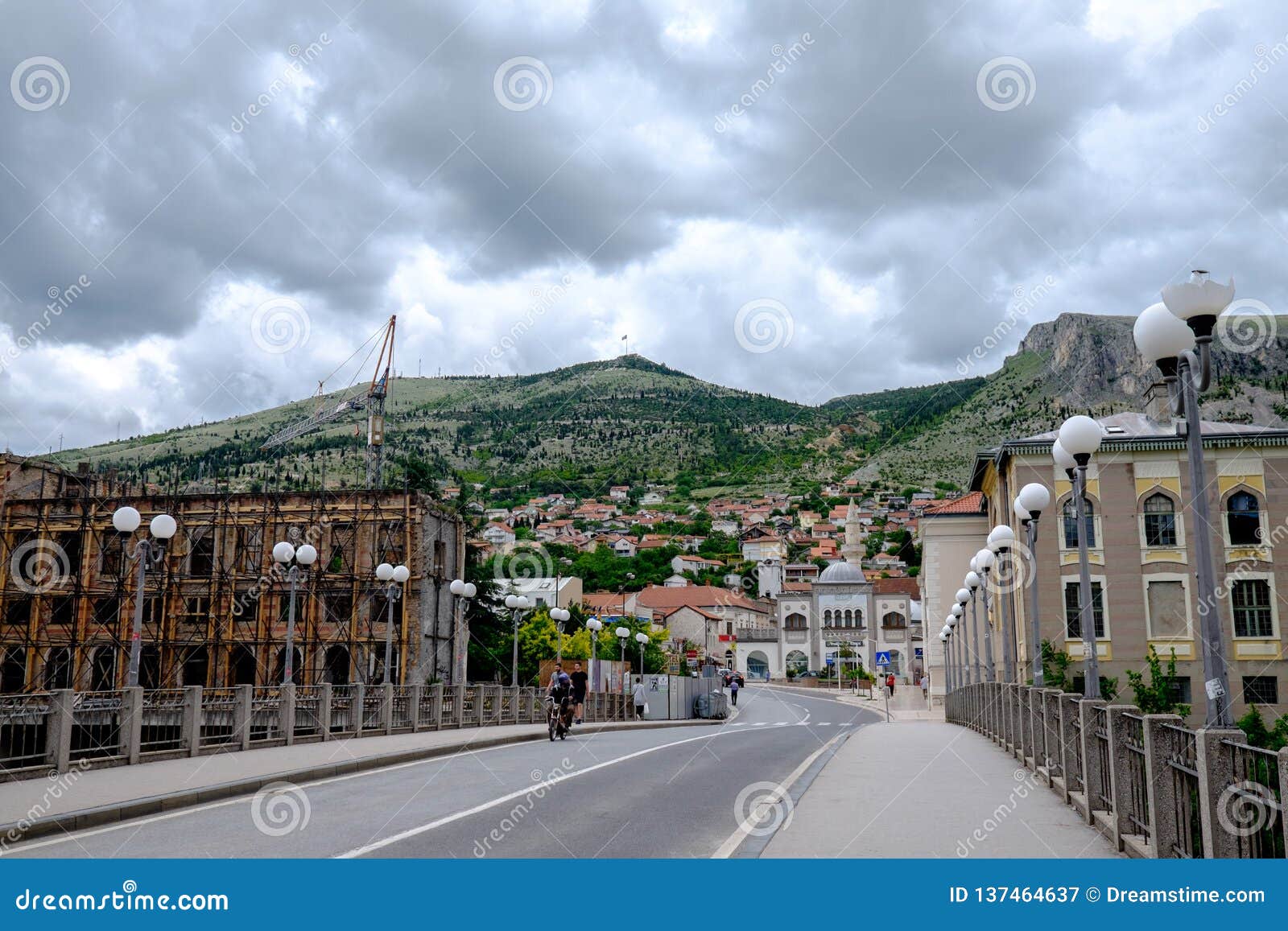 War Devastation, Mostar, Bosnia and Herzegovina Editorial Photography ...