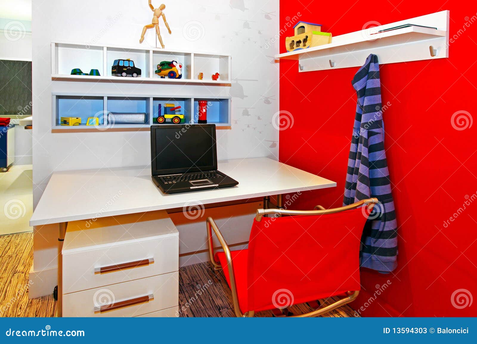 Study corner stock image. Image of kids, study, table - 13594303