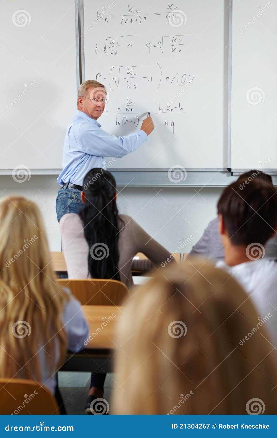 Study course with teacher stock image. Image of learn - 21304267