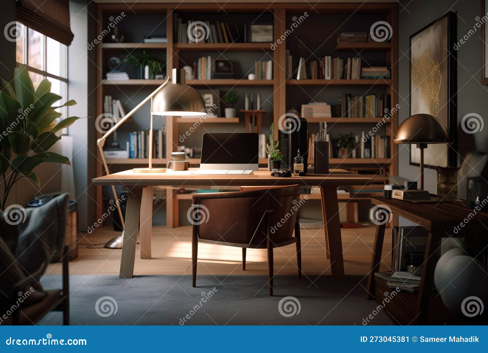 Study: Create a Set of Images that Showcase a Quiet, Studious Study ...