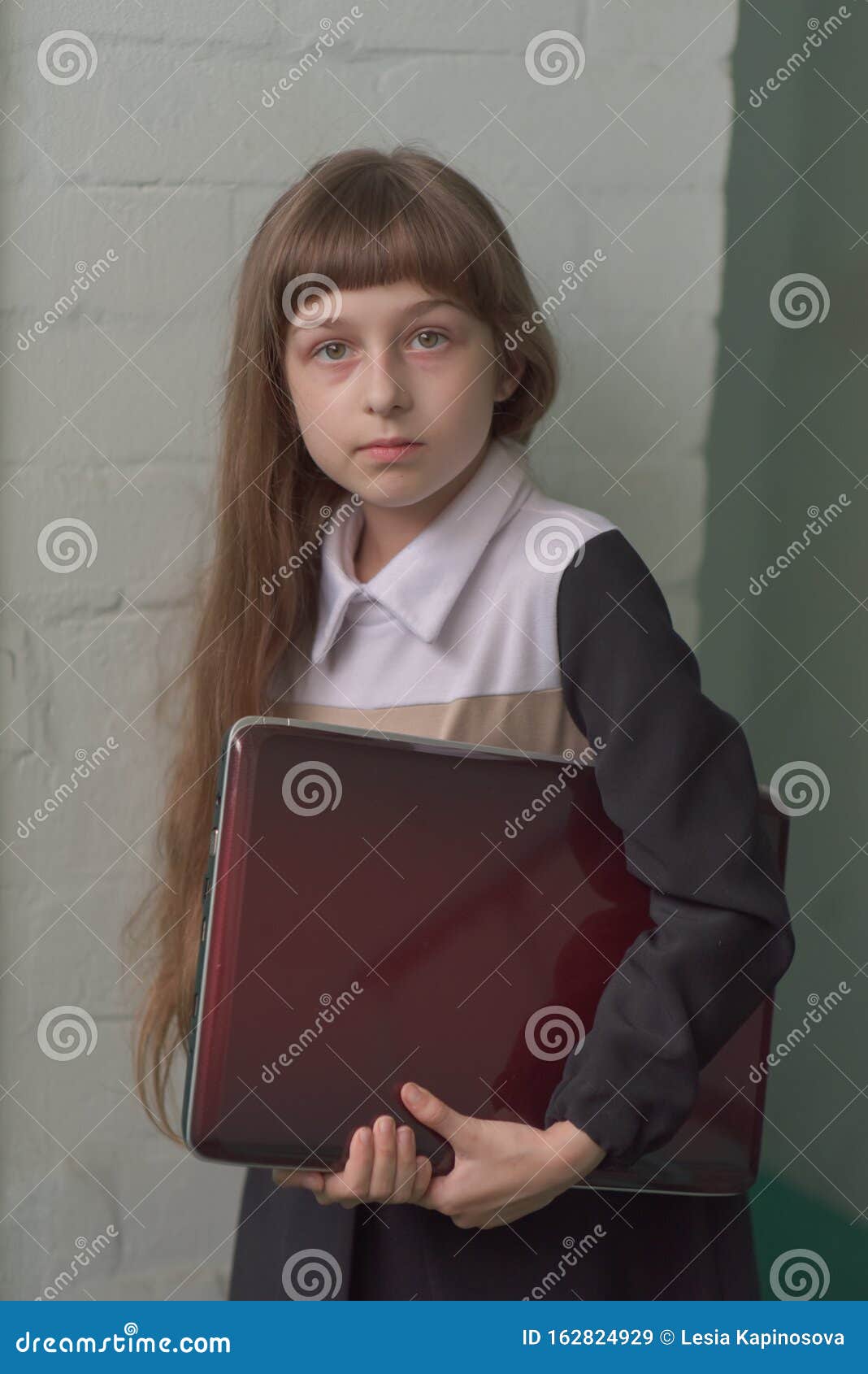 Study Digital Technologies.Child Carry Laptop for Lesson. Digital ...