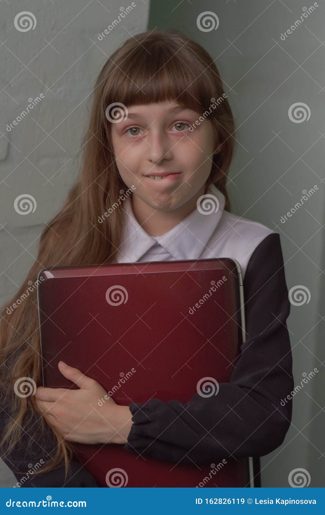 Study Digital Technologies.Child Carry Laptop for Lesson. Digital ...