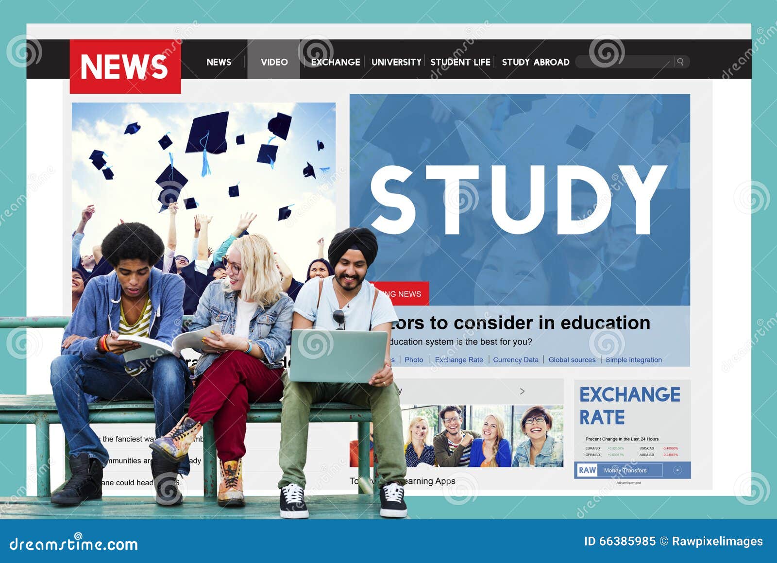 Study Education Knowledge Wisdom Studying Concept Stock Image - Image ...