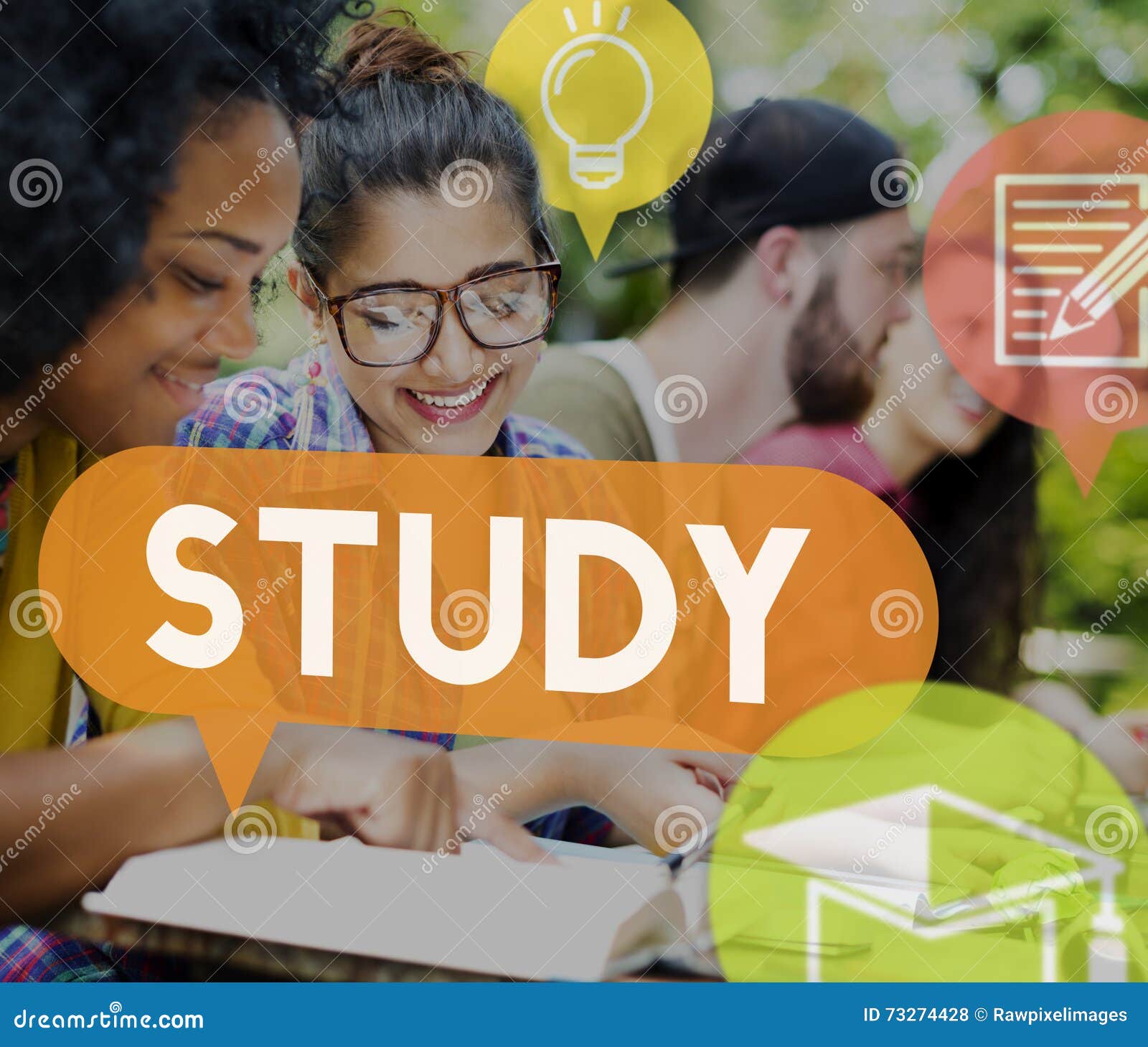 Study Education Learning Improvement Insight Concept Stock Photo ...