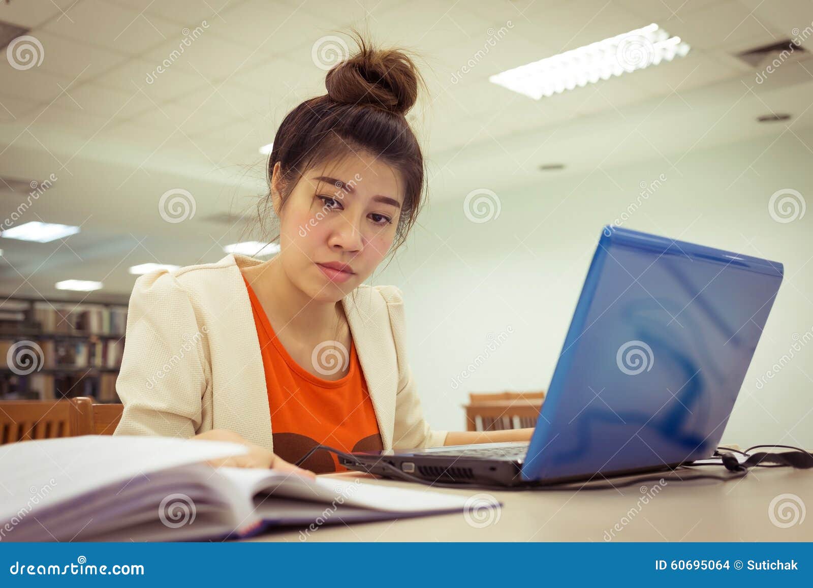 Study Education, Woman Worked Stock Photo - Image of learning, human ...