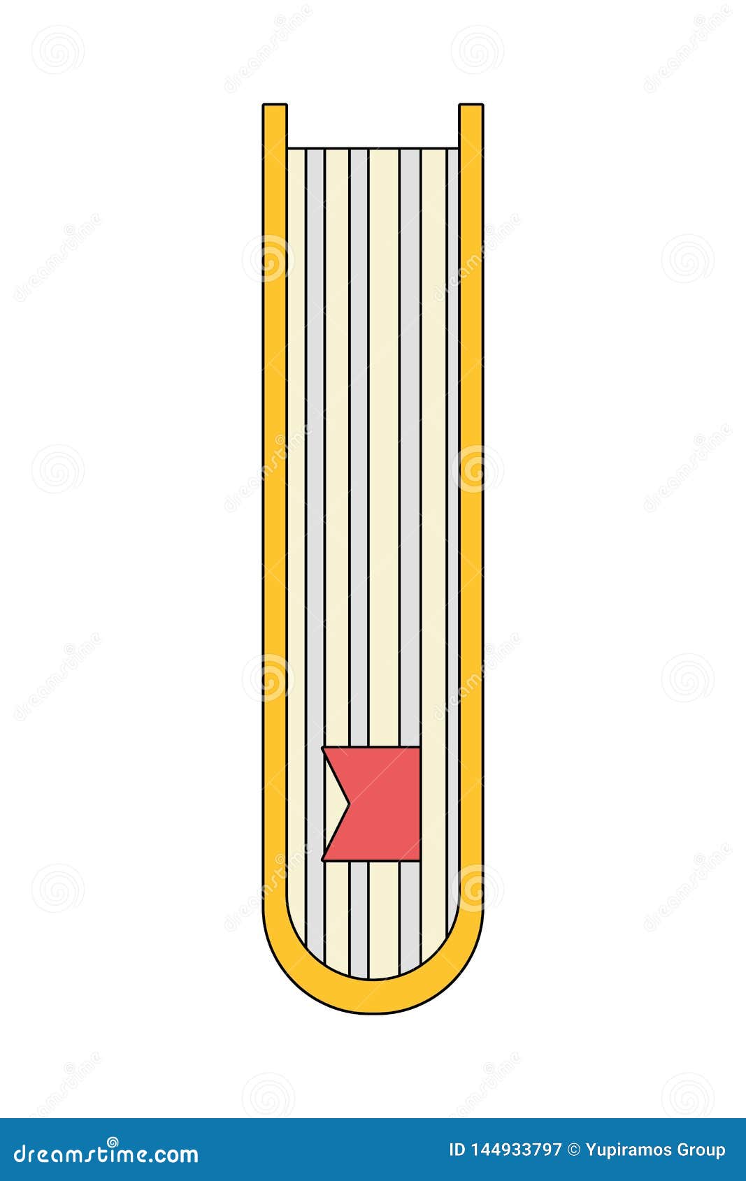 Study element cartoon stock vector. Illustration of school - 144933797