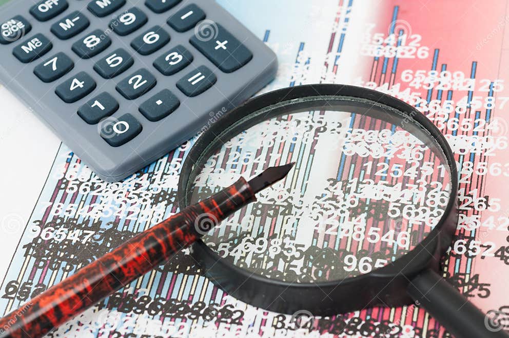 Study of Financial Opportunities Stock Photo - Image of notes ...