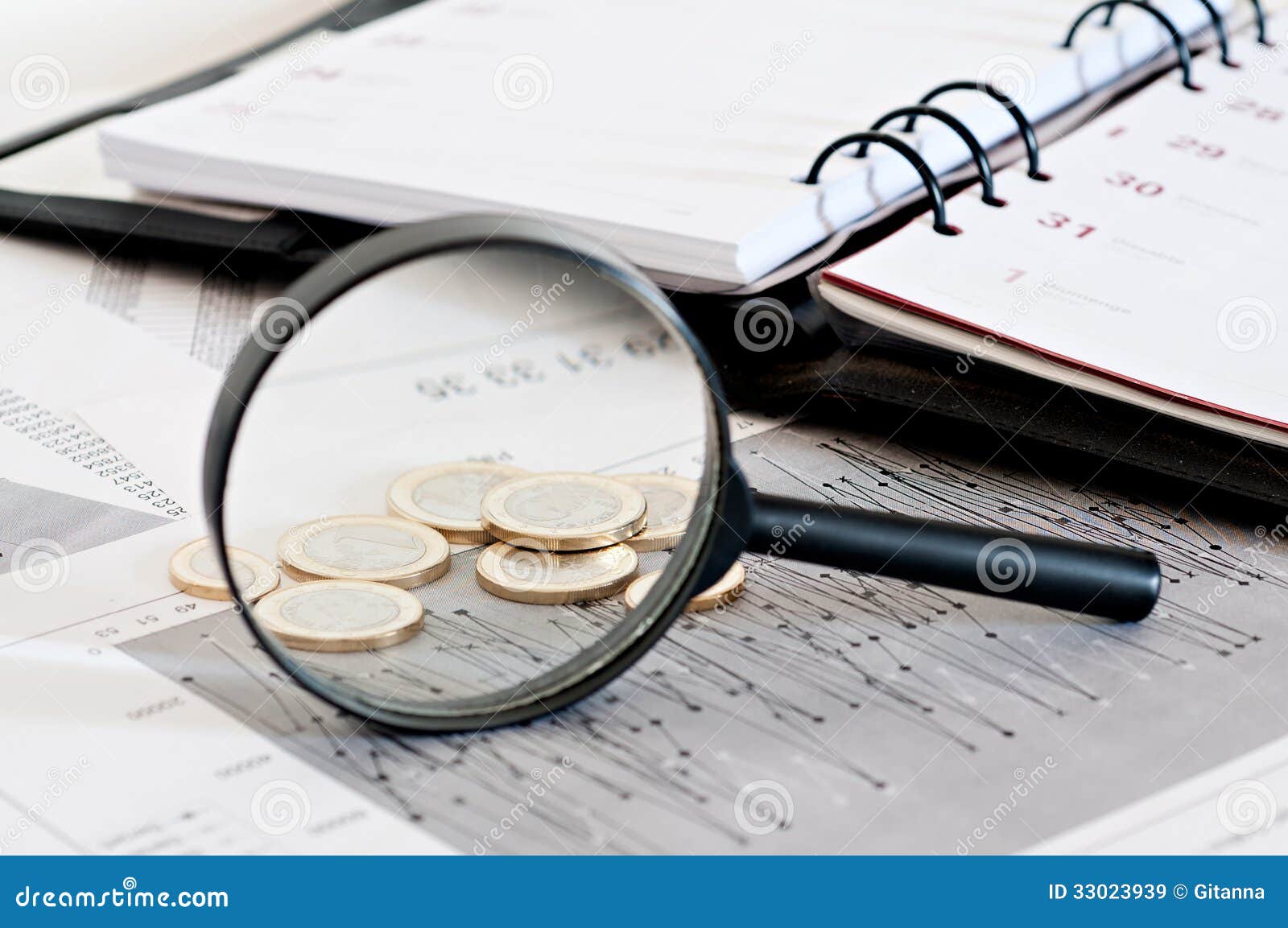 Study of Financial Opportunities Stock Image - Image of chart ...