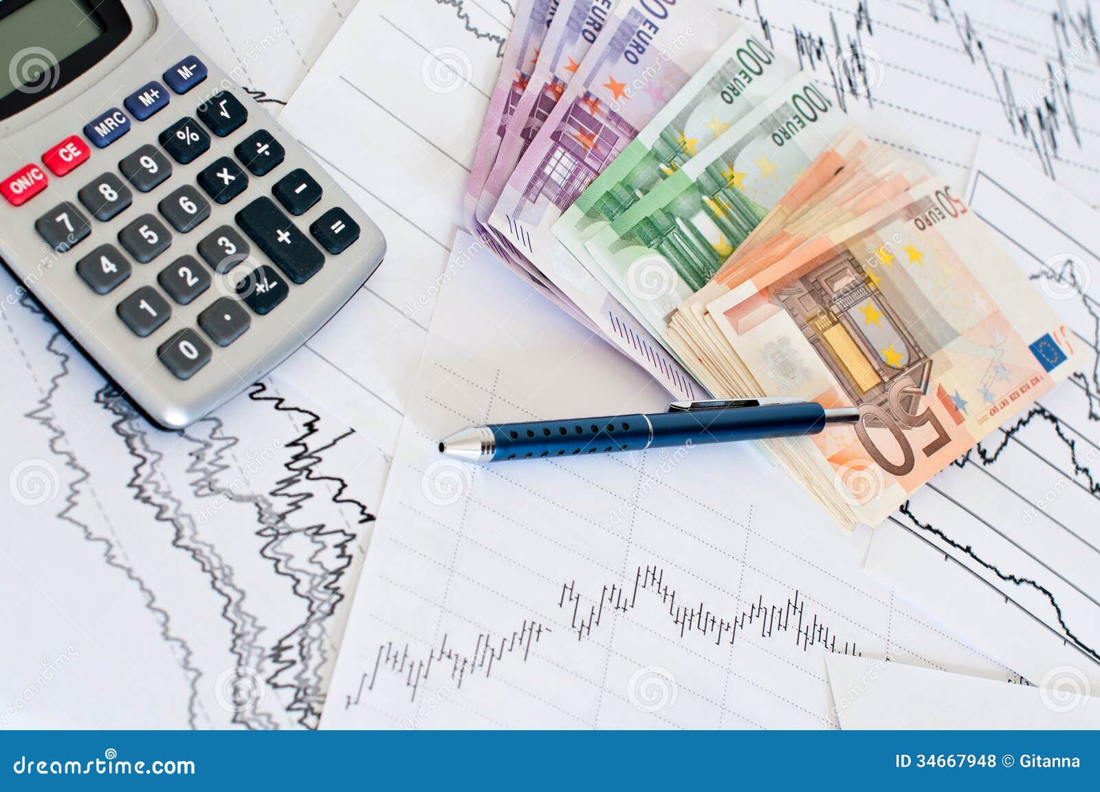 Study of Financial Opportunities Stock Photo - Image of revenue, plan ...