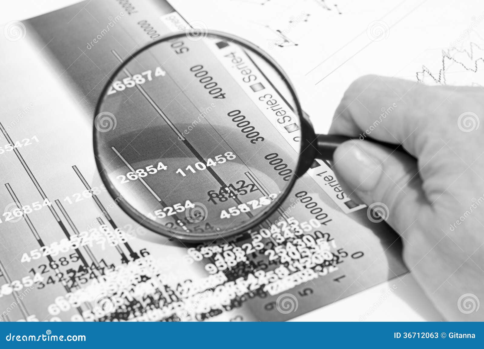Study of Financial Opportunities Stock Image - Image of account, office ...