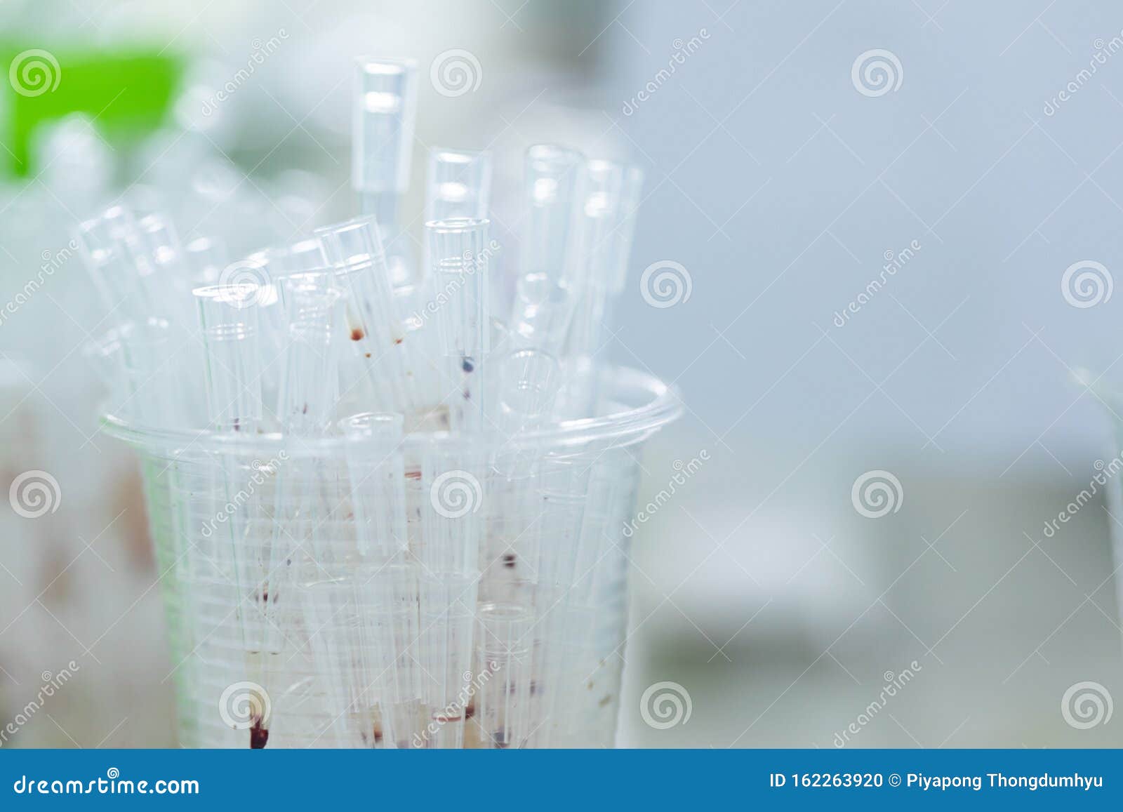 Study of Fish Blood Composition. Stock Photo - Image of analysis ...