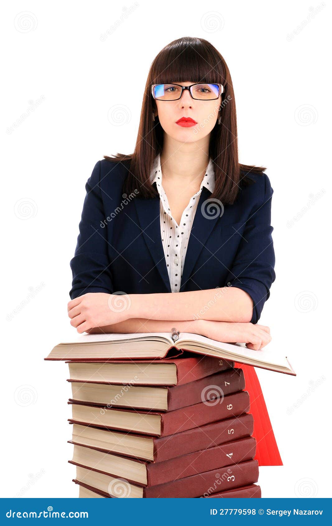 Study girl stock photo. Image of paper, portrait, people - 27779598