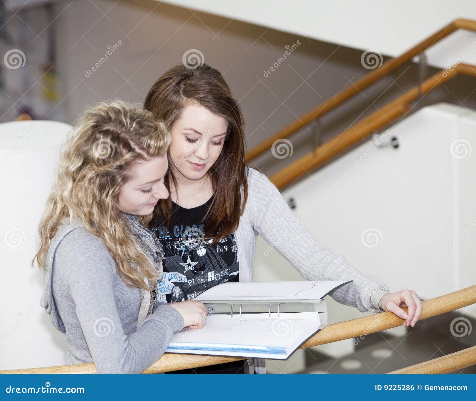 Study girls stock photo. Image of work, discuss, women - 9225286