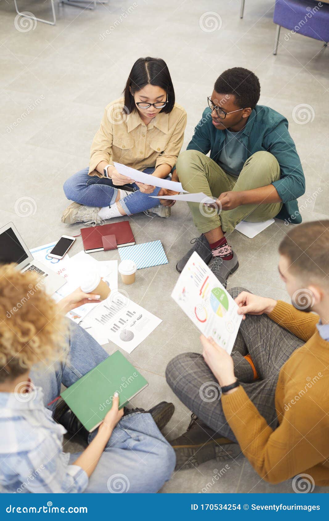 Study Group in College stock photo. Image of group, scholarship - 170534254