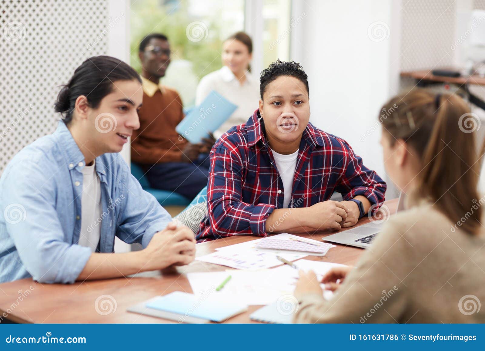 Study Group in College stock photo. Image of study, learning - 161631786