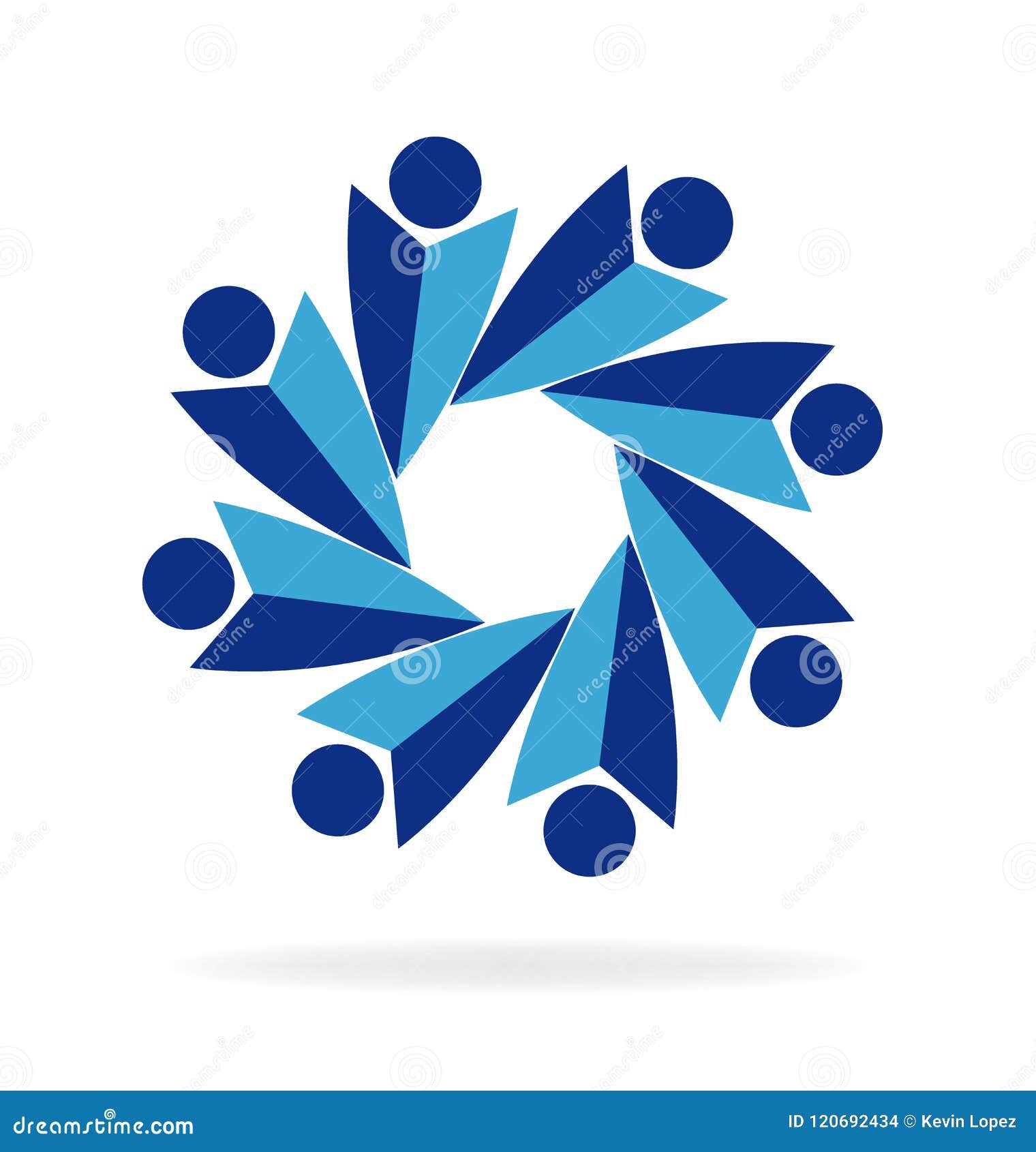 Study Group Teamwork Vector Stock Vector - Illustration of logo ...