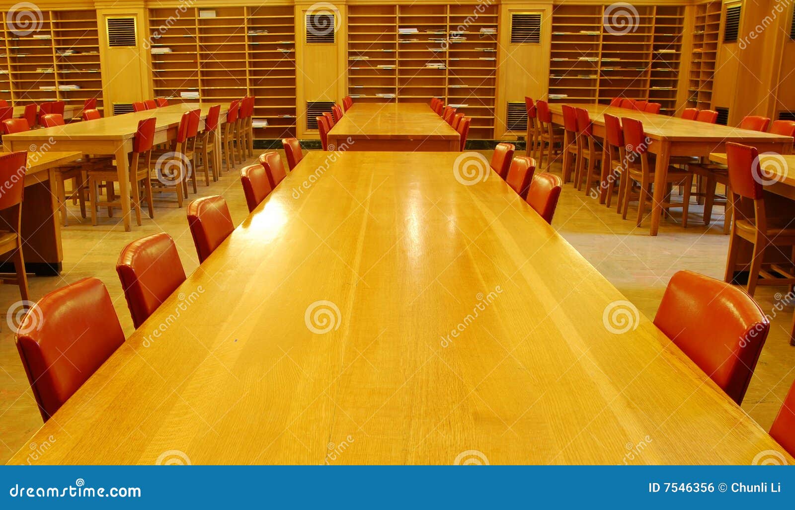 Study Hall of University Library Stock Photo - Image of area, library ...