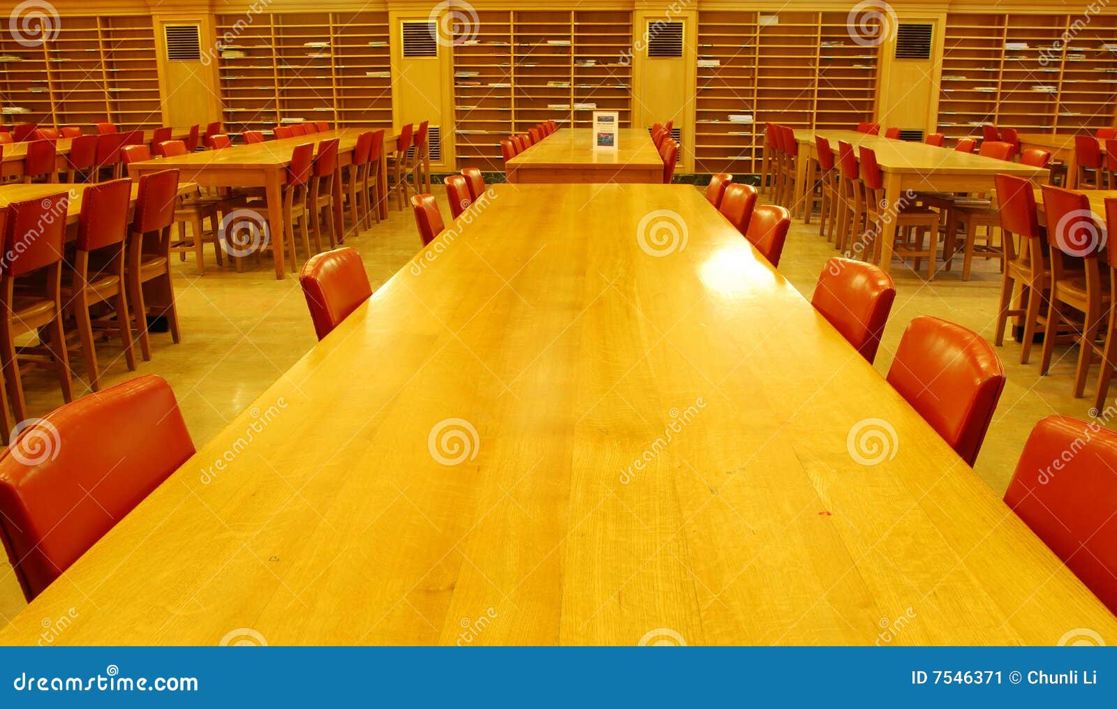 Study Hall of University Library Stock Image - Image of musician, quiet ...