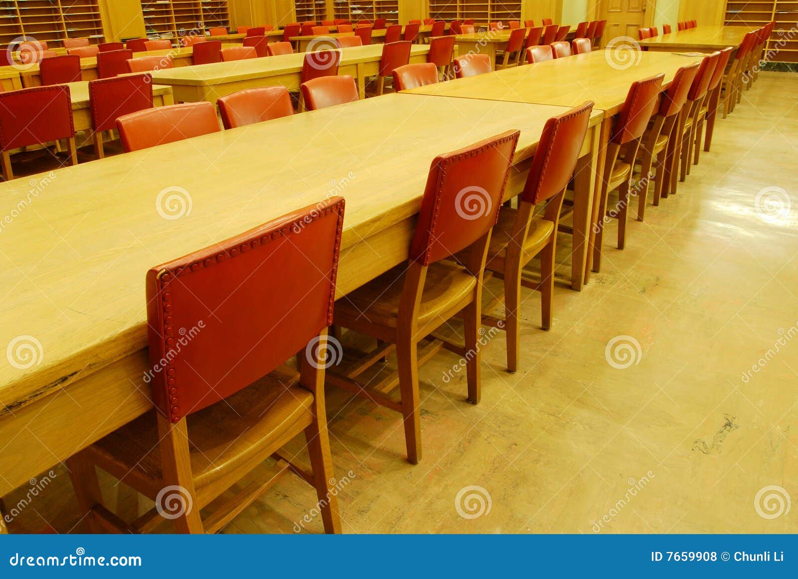Study Hall of University Library Stock Photo - Image of musician, desk ...
