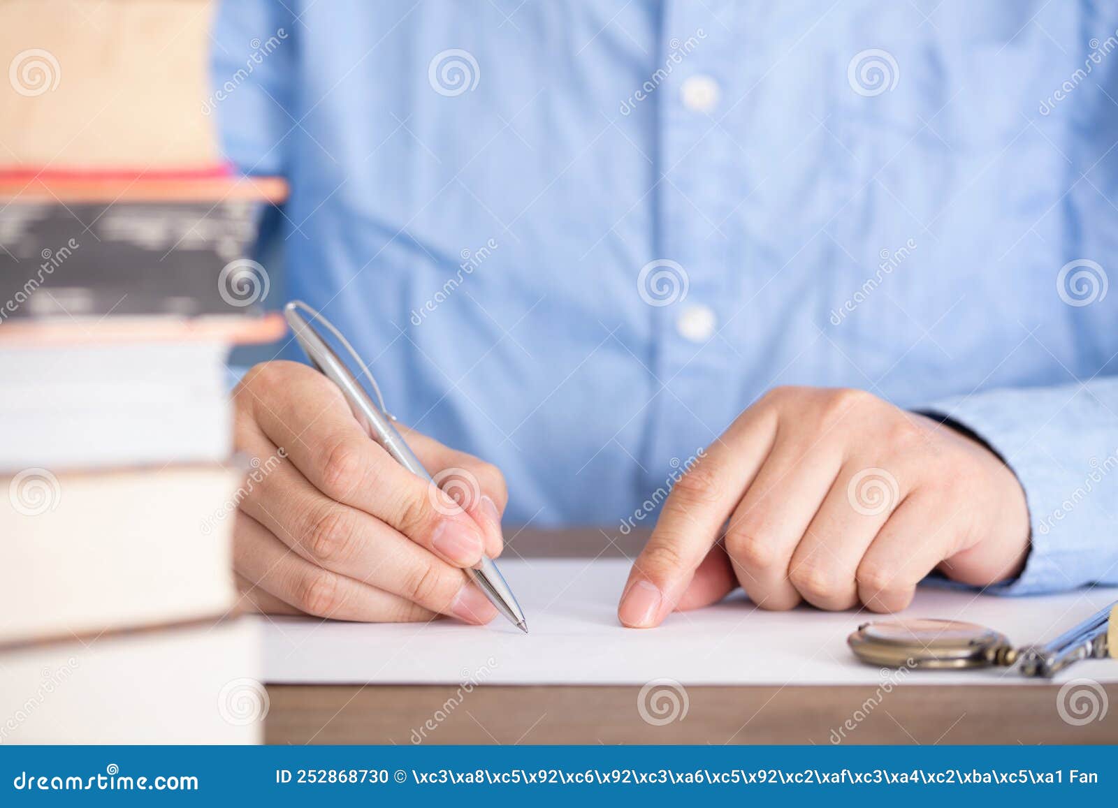 Study hard for the exam stock photo. Image of school - 252868730
