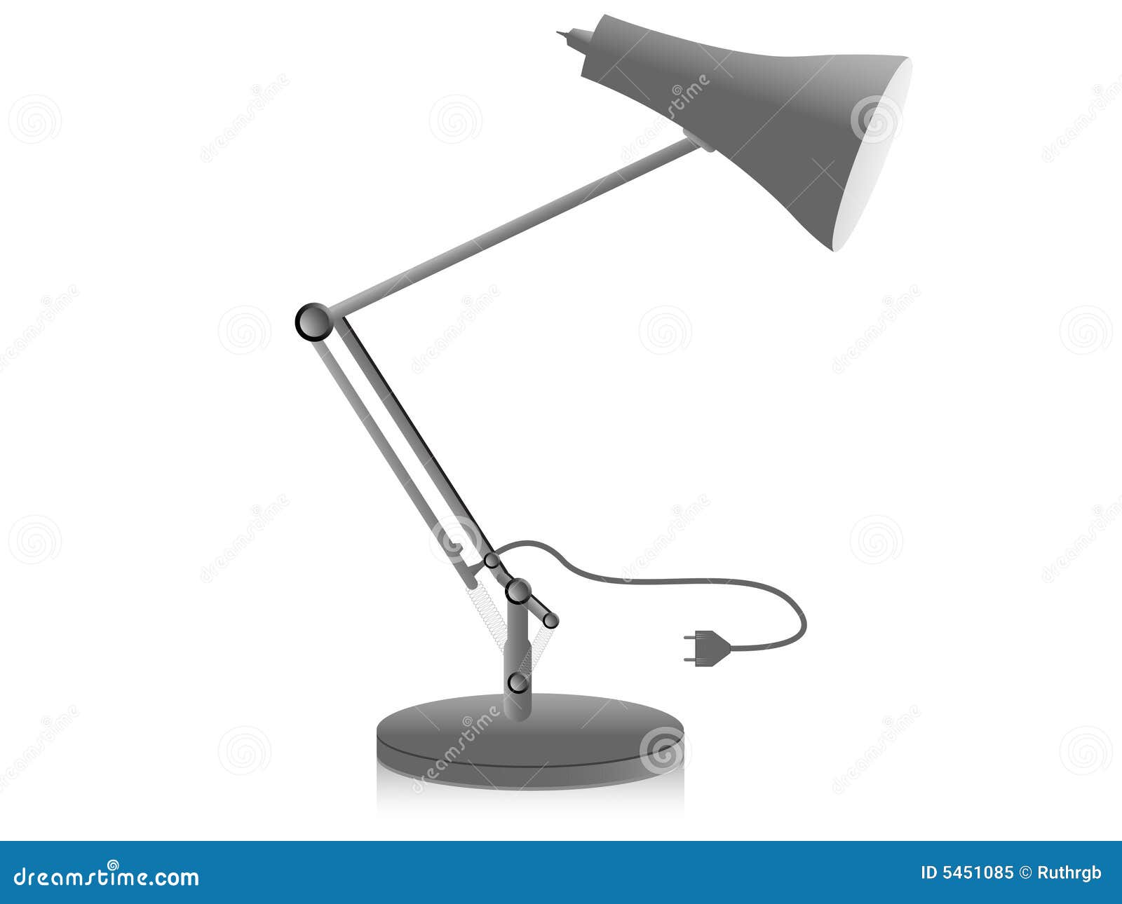 Study Lamp Vektor Icon Or Logo Cartoon Vector | CartoonDealer.com ...