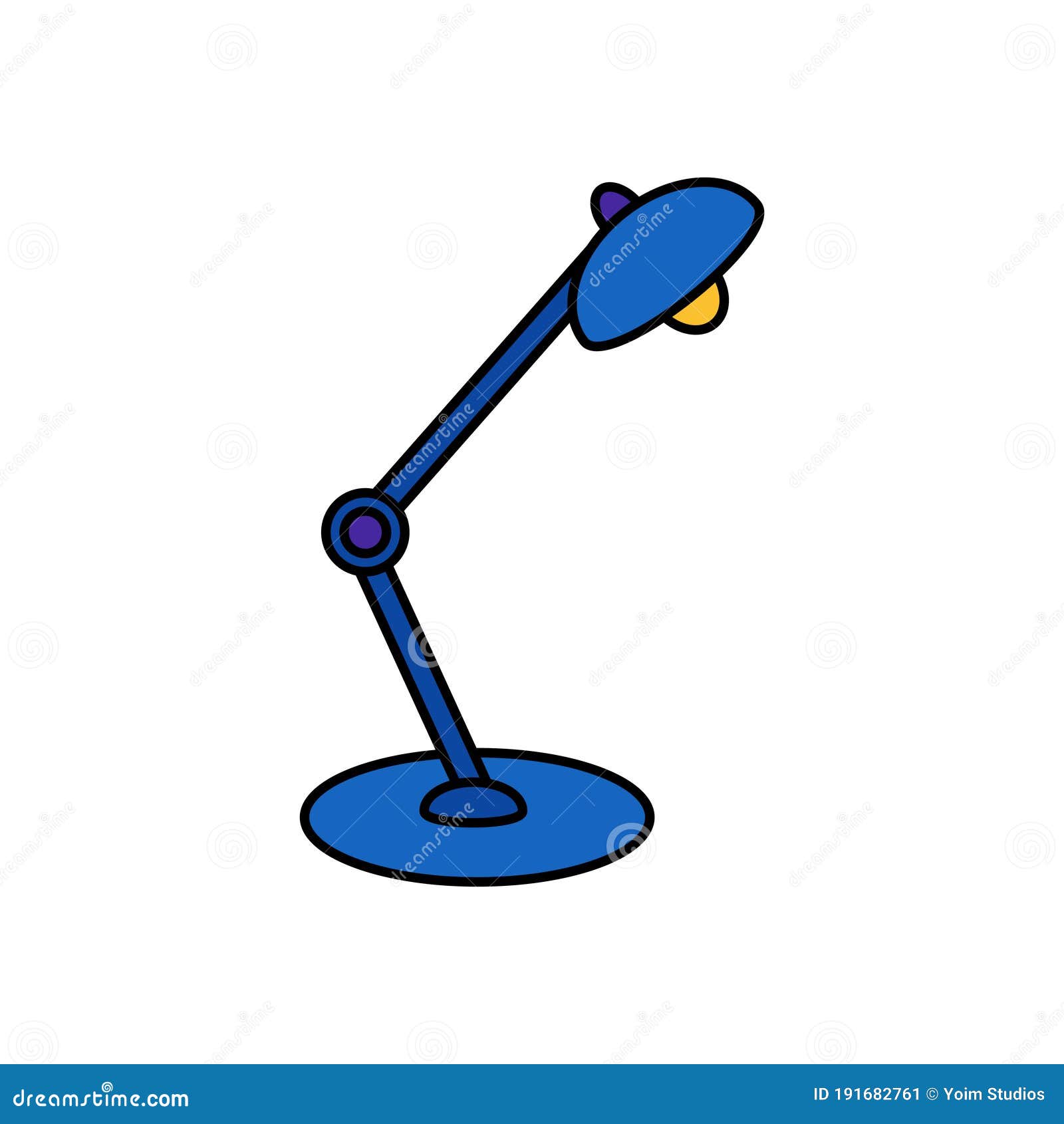 Study Lamp Vector Design Template Illustration.icon Logo Design ...