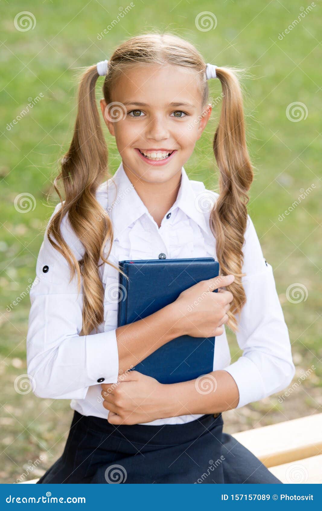 Study Language. School Education Concept. Cute Little Bookworm ...