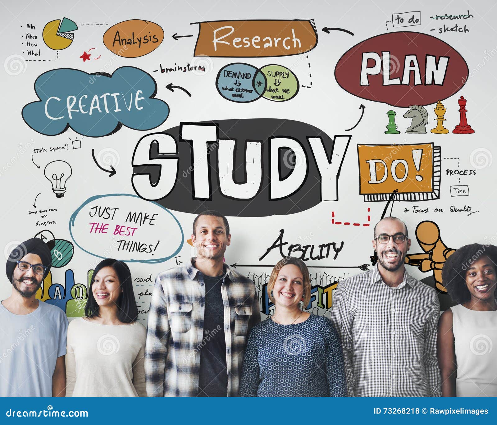 Study Learning Understanding Education Insight Concept Stock Photo ...