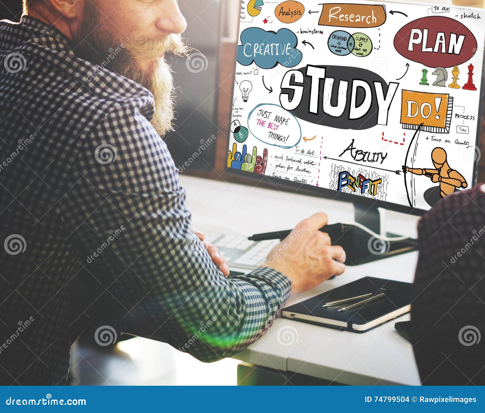 Study Learning Understanding Education Insight Concept Stock Photo ...