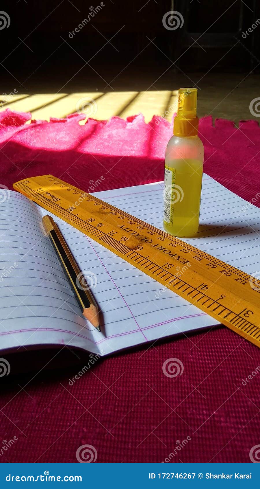 Study Material for Students Stock Image - Image of material, study ...