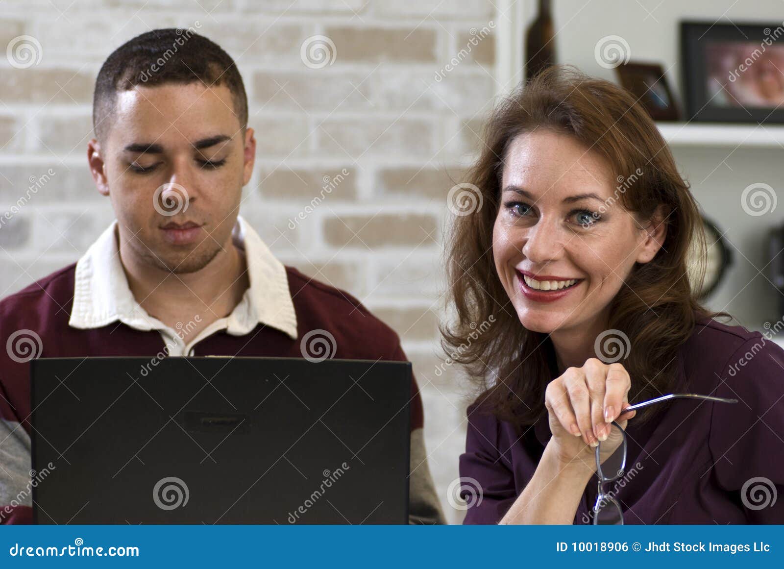 Study Partners stock photo. Image of communication, wireless - 10018906